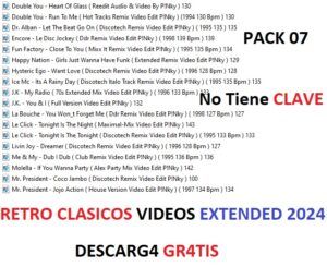 Clasicos Videos – Utilidades Djs