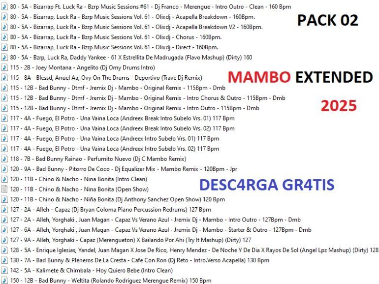 AFRO HOUSE EXTENDED 2026 – VOL. 1 – Utilidades Djs