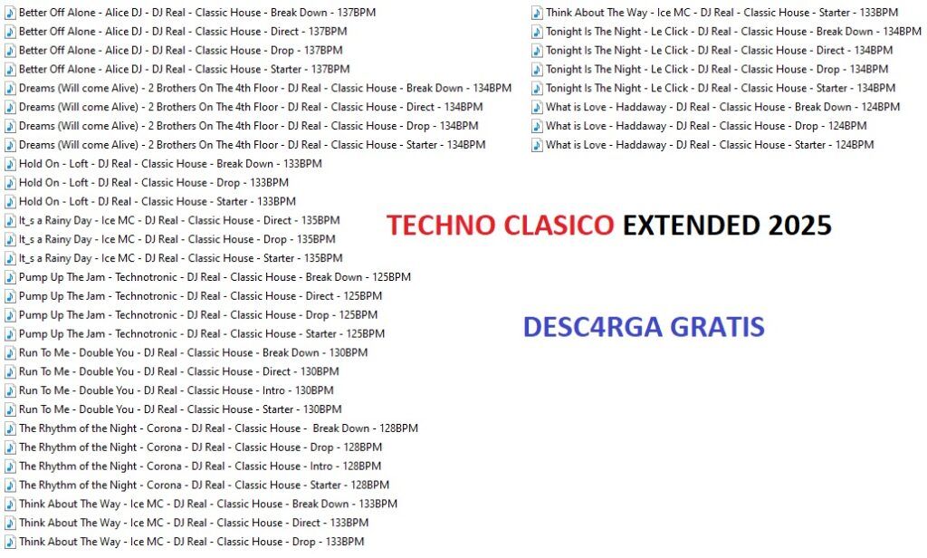 Techno – Utilidades Djs